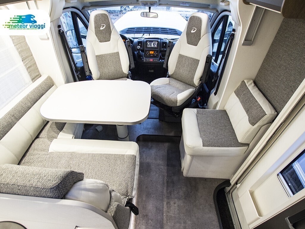 CAMPERISSIMI - Dethleffs, Camper Semintegrale Dethleffs Trend T7057 DBM ...